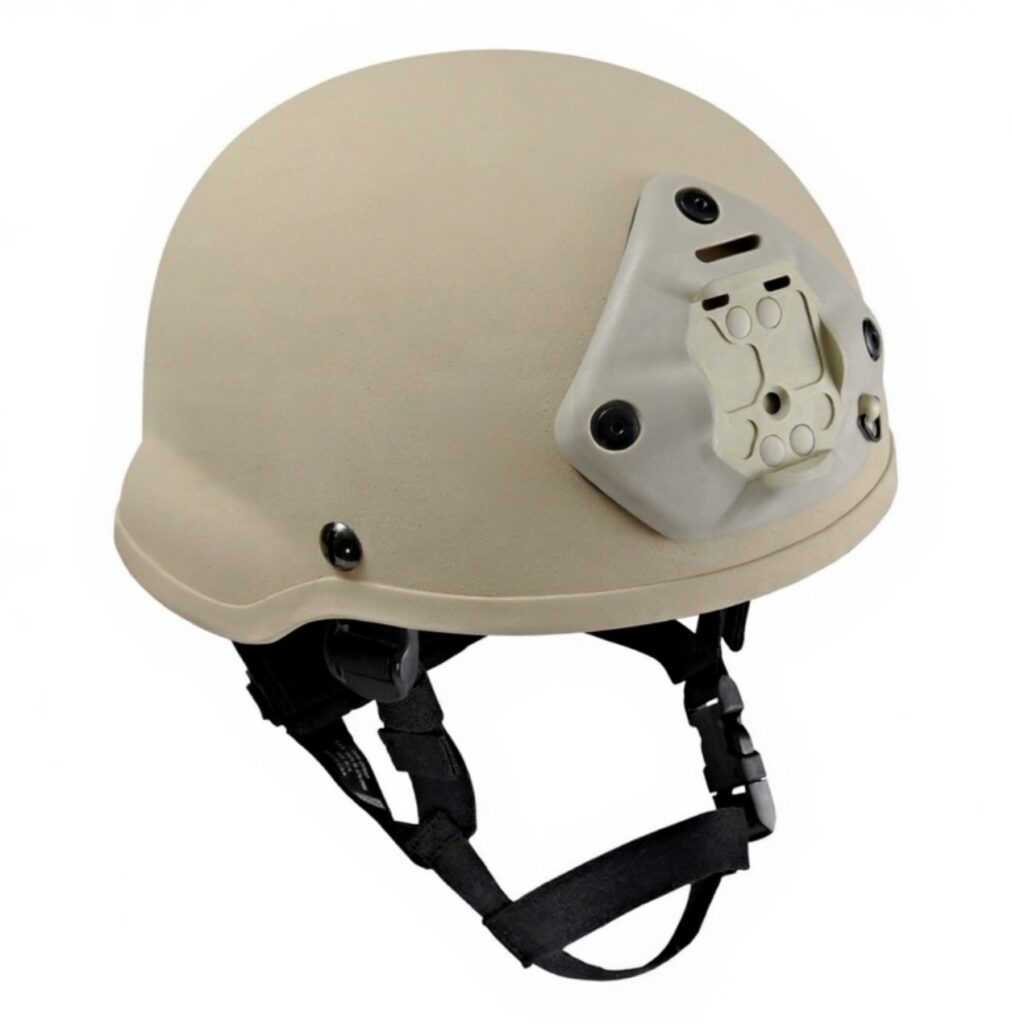 Norotos Universal 3-Hole Helmet Shroud Tan PN 1817010