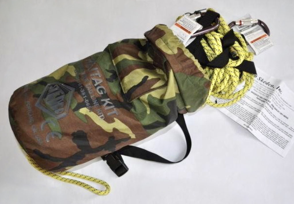 Skedco Helitag Helicopter Tag Line Kit Petzl BDU - Orbital Tactical
